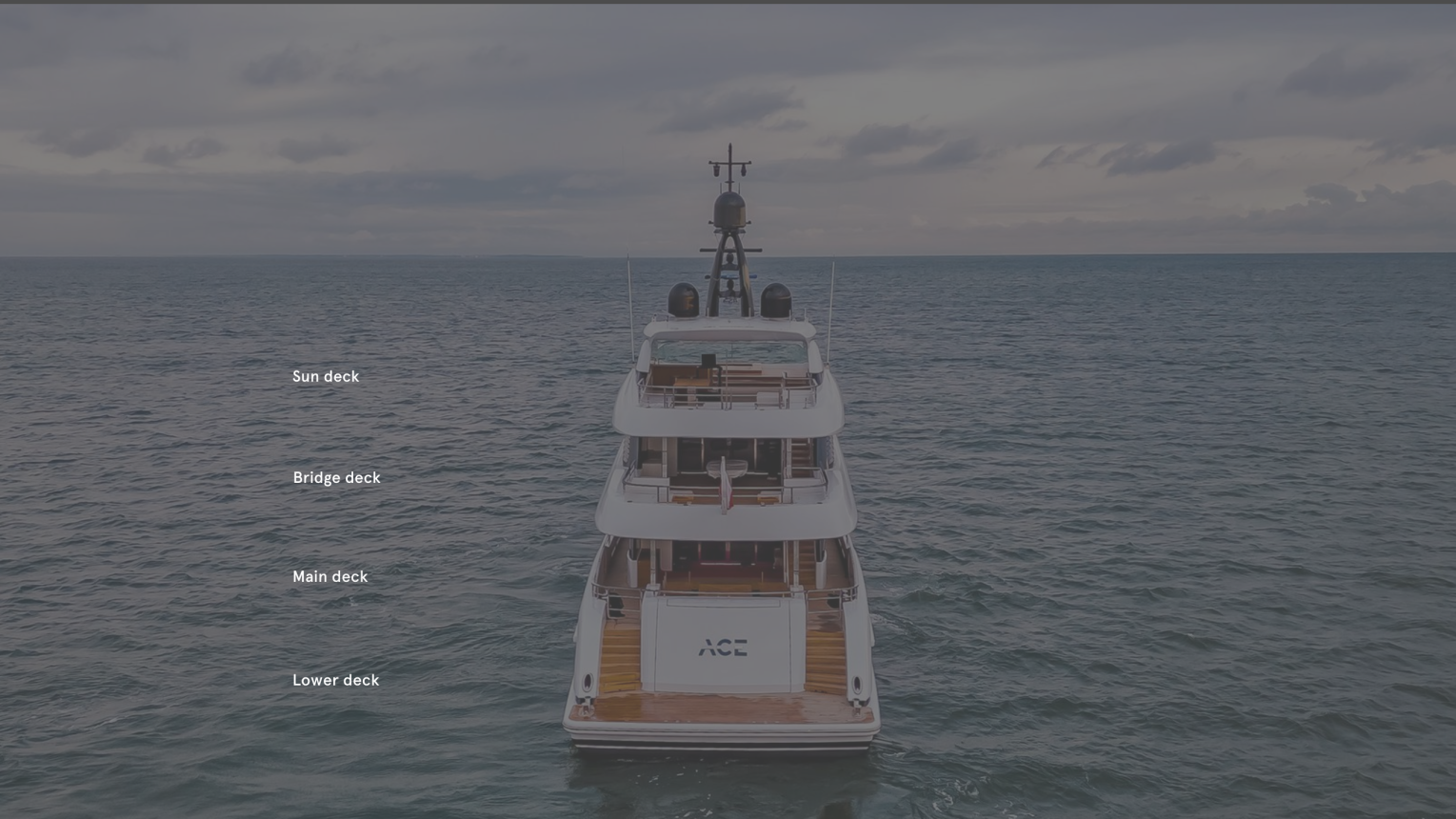 On board Conrad's flagship superyacht Ace